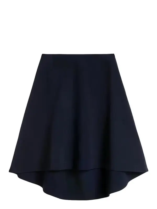 JIL SANDER Asymmetric Midi Skirt - Blue