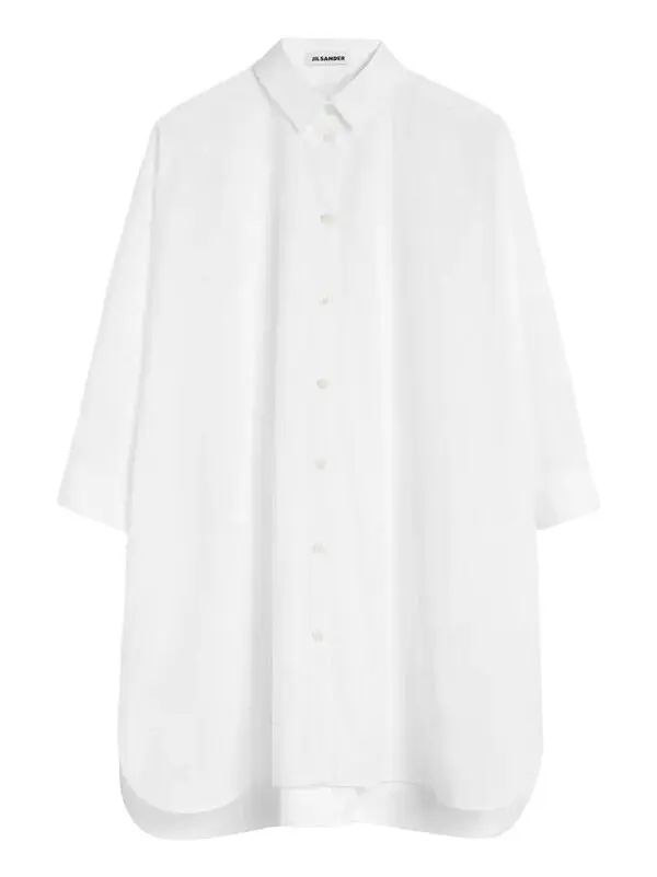 JIL SANDER Cotton Shirt - White