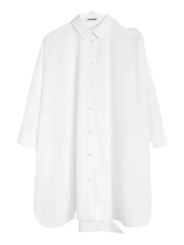 JIL SANDER Cotton Shirt - White