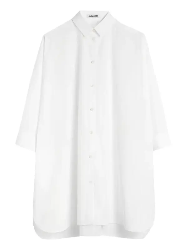 JIL SANDER Cotton Shirt - White