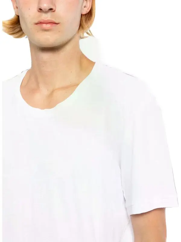 DEEPTI Cotton Crew-neck T-shirt - White