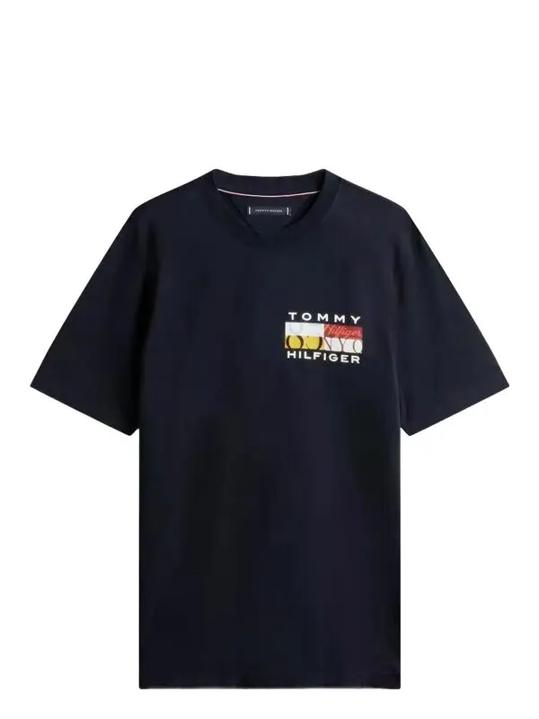 Tommy Hilfiger Graphic-print T-shirt - Blue