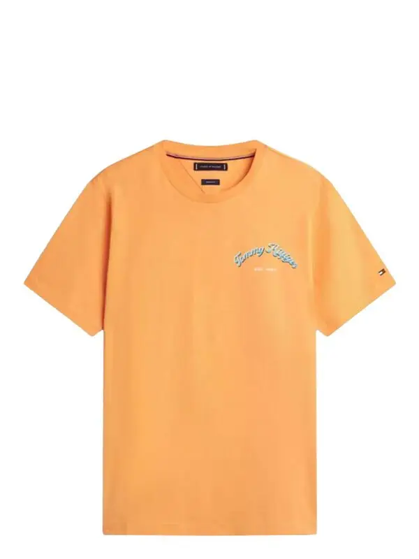 Tommy Hilfiger Graphic-print T-shirt - Orange
