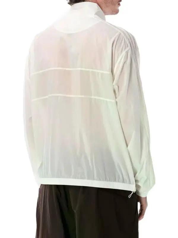 Adidas X Wales Bonner Sheer-panelled Zip-up Jacket - Neutrals