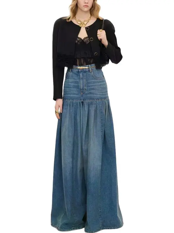 Chloé Lace-trimmed Silk-crepe Camisole - Black
