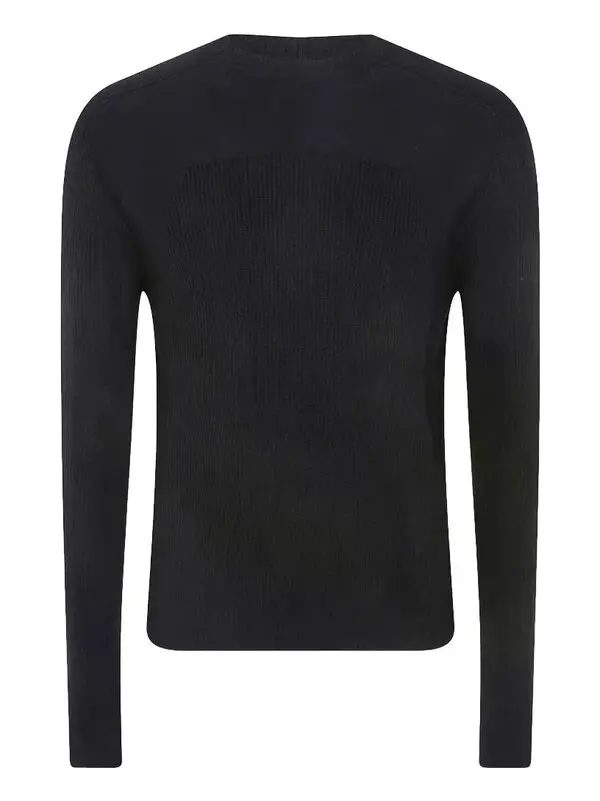 Rick Owens Ribbed-knit T-shirt - Black