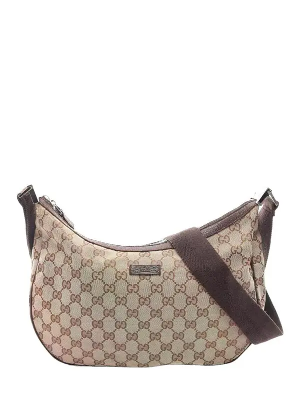 Gucci Gg Canvas Shoulder Bag - Neutrals