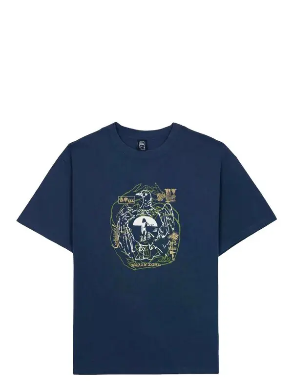 BRAIN DEAD Earth Defense T-shirt - Blue