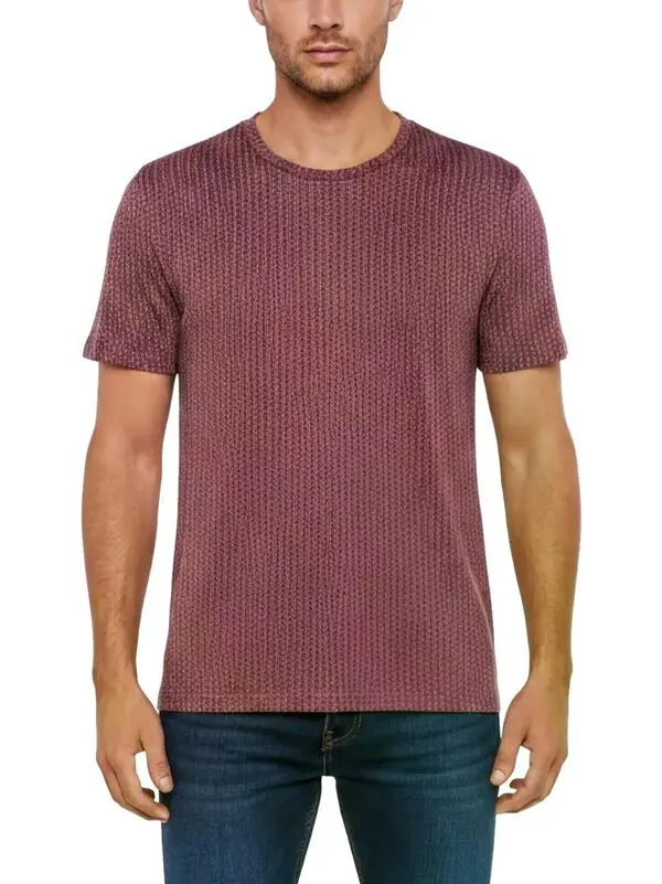 Giorgio Armani Crew-neck Knit T-shirt - Red