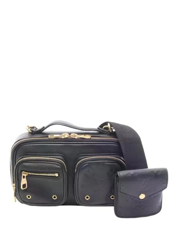 LOUIS VUITTON Leather Mini Crossbody Bag - Black