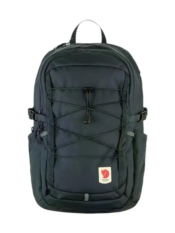 Fjallraven Bungee-cord Logo-patch Backpack - Blue