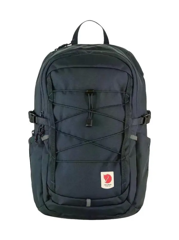 Fjallraven Bungee-cord Logo-patch Backpack - Blue