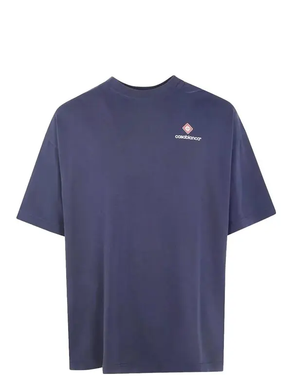 Casablanca Logo-print T-shirt - Blue
