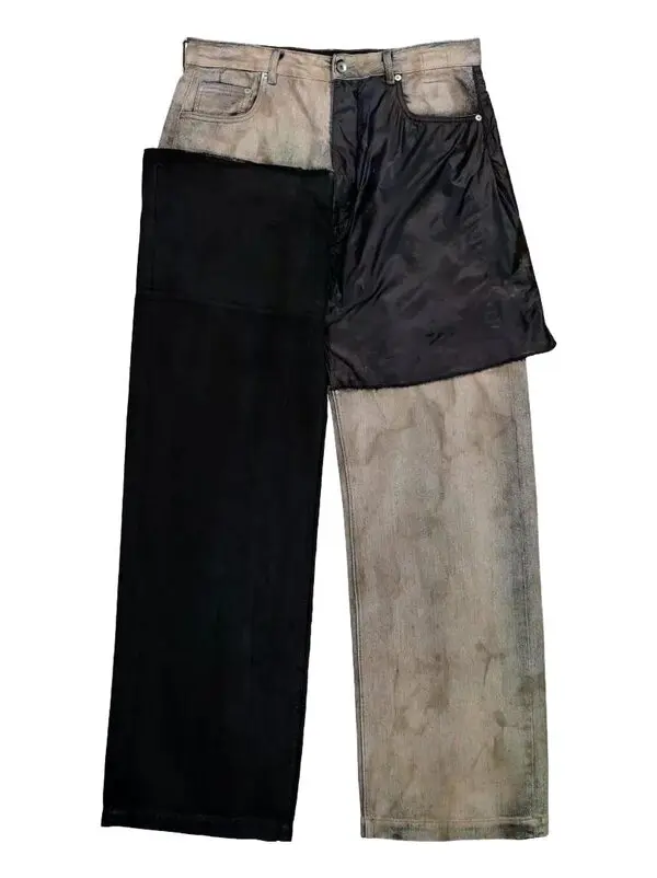 Rick Owens Wide-leg Jeans - Black