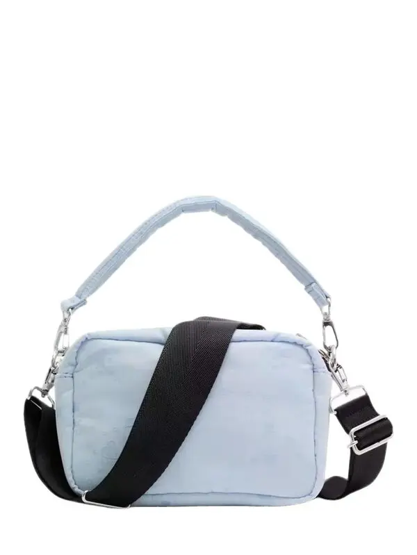 Sandy Liang Logo Patch Tote Bag - Blue