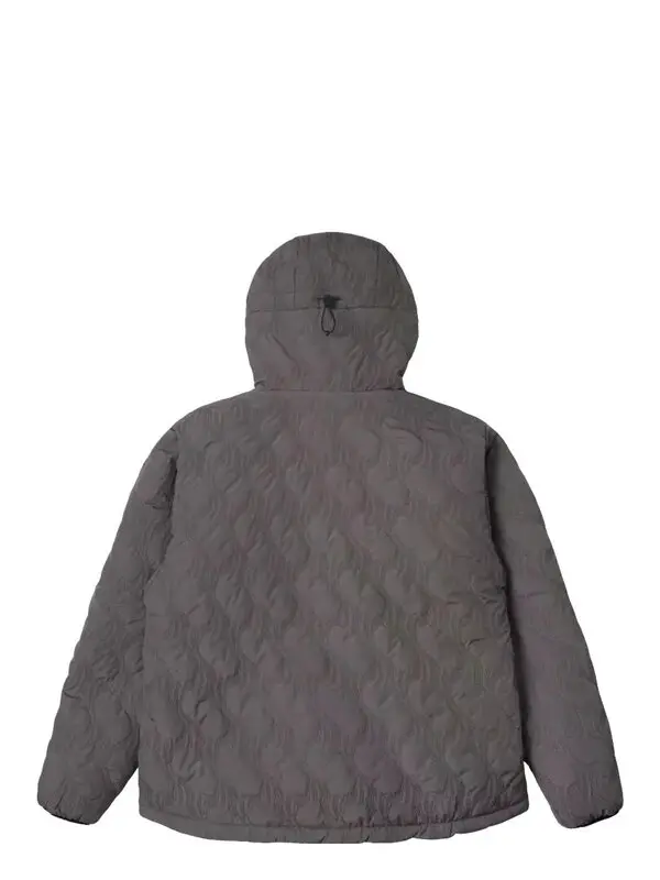 Sease Quilted Hooded Jacket - Grey