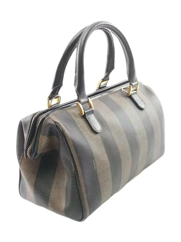 Fendi 2000s Mini Boston Handbag - Black