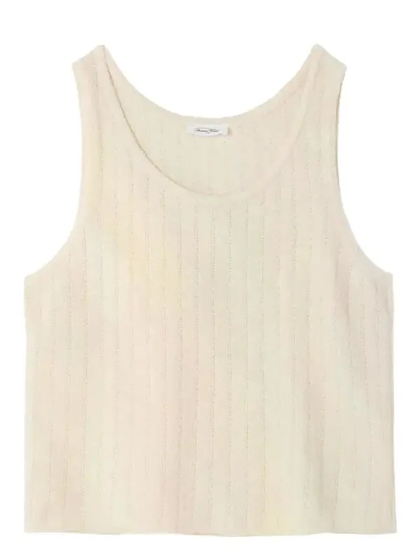 American Vintage Terry-knit Sleeveless Sweater - Neutrals