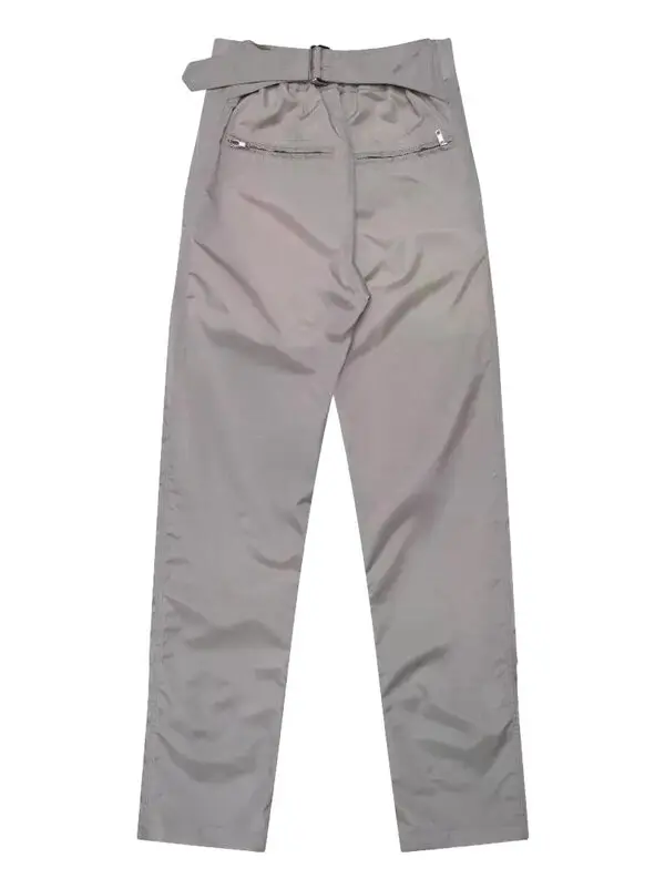 Rick Owens Megastrapped Moto Trousers - Grey