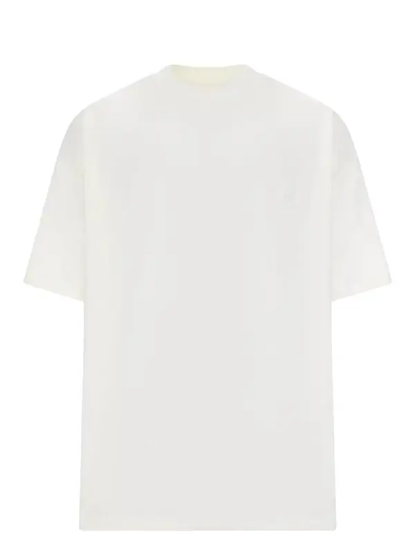 Fear Of God Signature 90s Logo-embroidered Cotton T-shirt - Neutrals