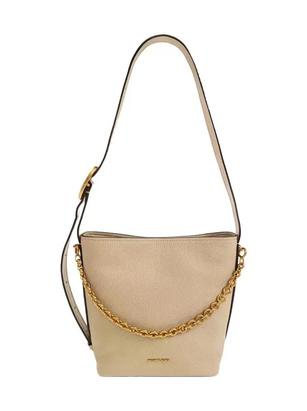 Michael Kors Nolita Chain-link Leather Tote Bag - Neutrals