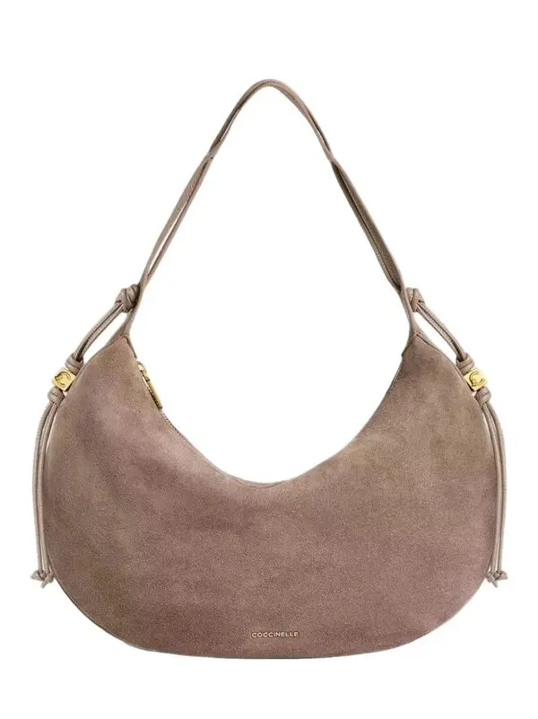 COCCINELLE Thessa Suede Tote Bag - Neutrals