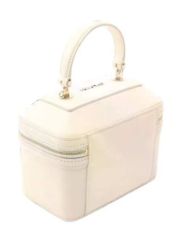 BVLGARI Serpenti Jewelry Box 2-way Leather Tote Bag - Neutrals