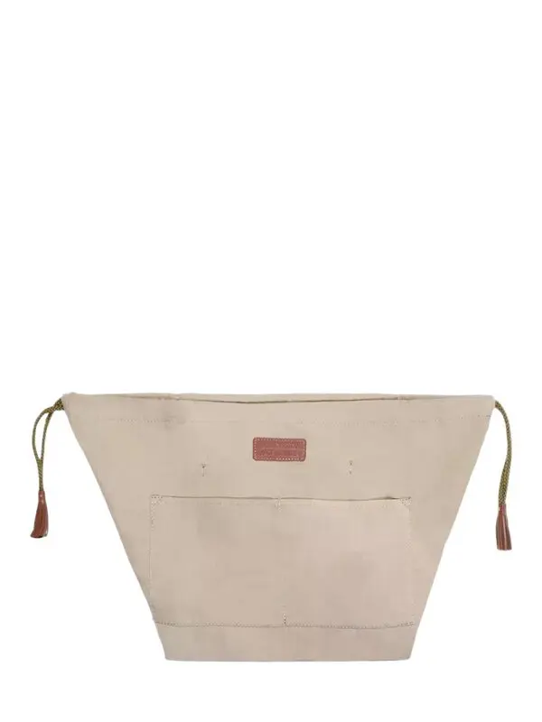 Dragon Diffusion Drawstring Clutch Bag - Neutrals