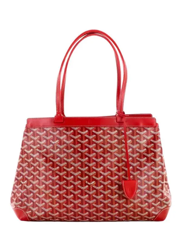 Goyard Bellechasse Pm Coated Canvas Tote Bag - Red