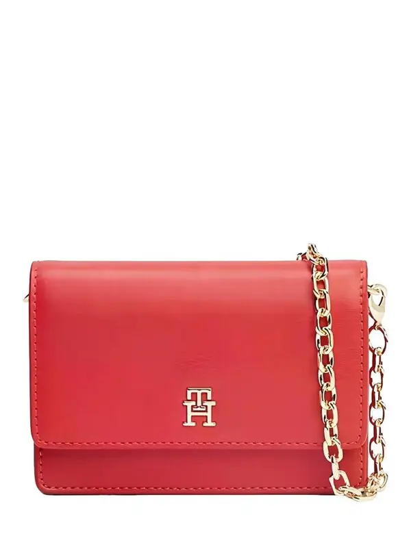 Tommy Hilfiger Icon Chain Clutch Bag - Red