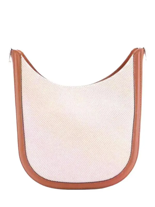 Valentino Garavani Antibes Canvas And Leather Small Crossbody Bag - Brown