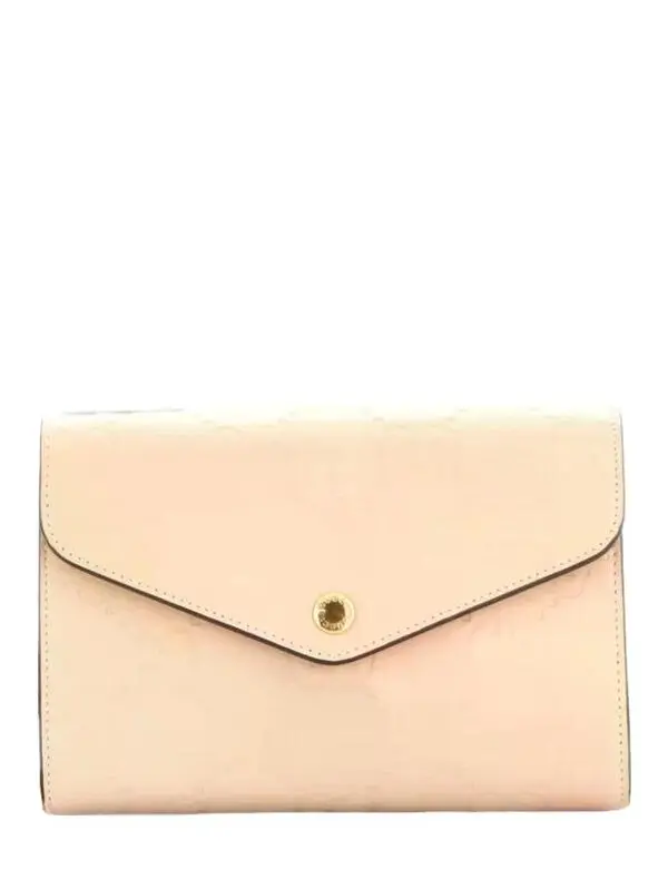 Gucci Sima Leather Shoulder Bag - Neutrals
