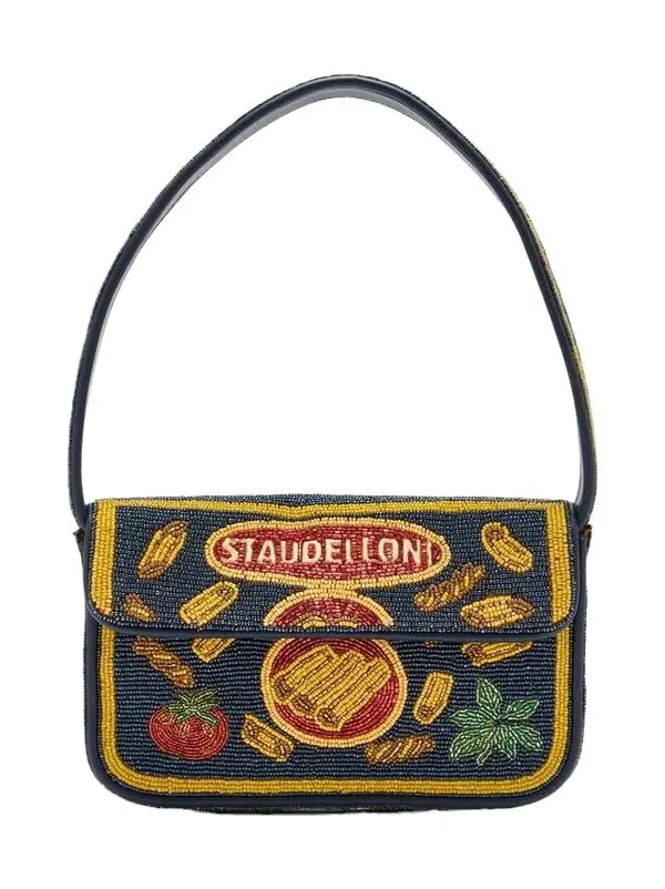 Staud Tommy Beaded Shoulder Bag - Multicolor