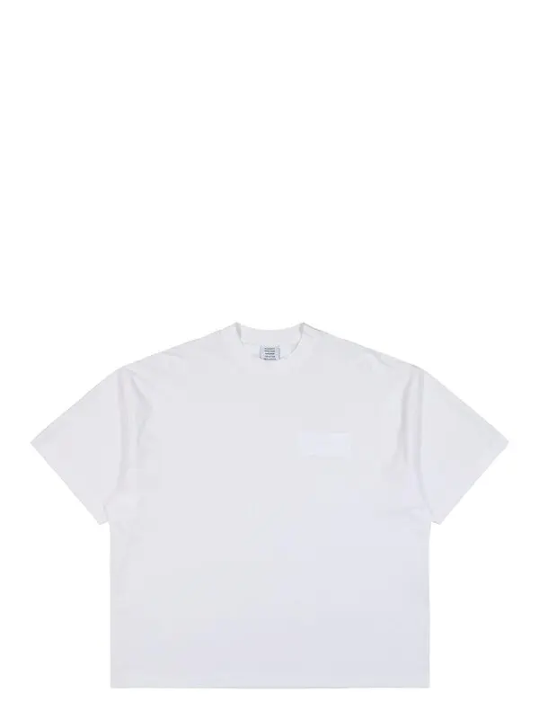 Vetements Crew Neck Short-sleeved T-shirt - White