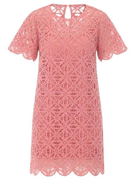 Michael Kors Lace Mini Dress - Primrose
