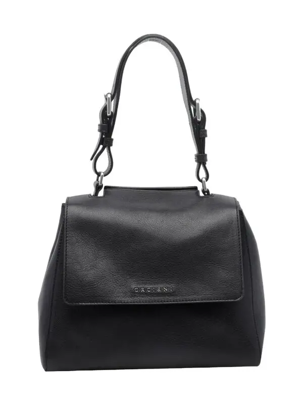 Orciani Flap Shoulder Bag - Black