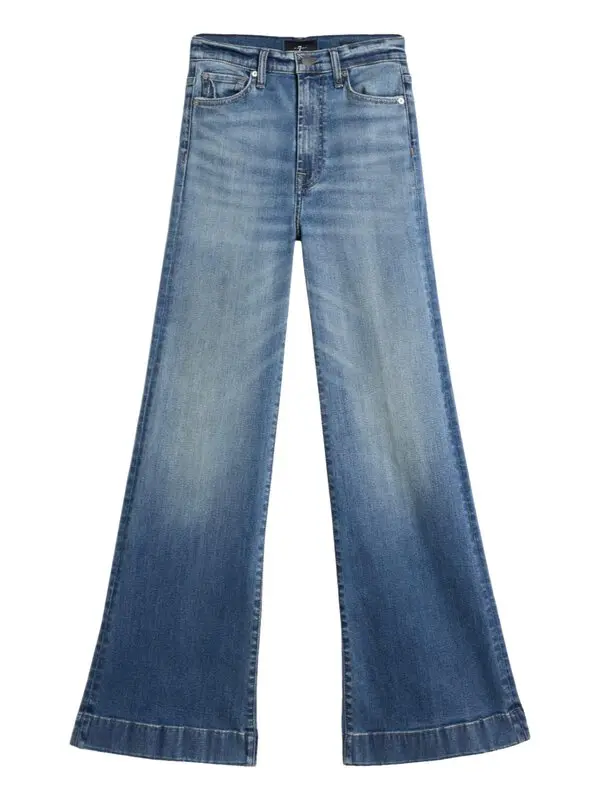 7 For All Mankind Tailorless Modern Dojo Slim Illusion Jeans - Faded Echo