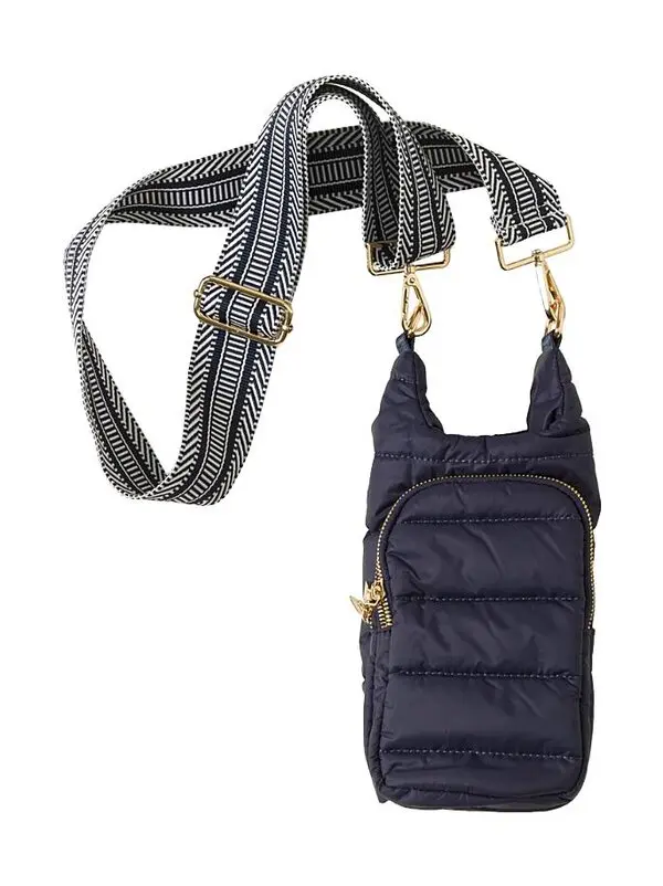UNCOMMON GOODS Crossbody Water Bottle Bag - Navy