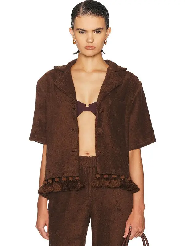 Cap D'antibes Antonia Shirt - Marron