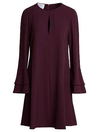 KAOS Flared Midi Dress - Red