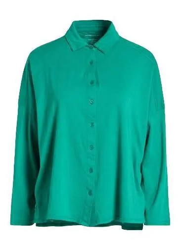 Majestic Filatures Emerald Organic Cotton Jersey Shirt - Green