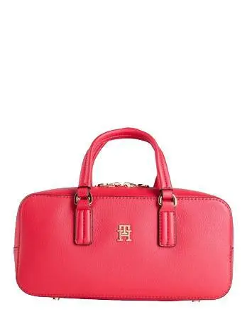Tommy Hilfiger Polyurethane Handbag - Red