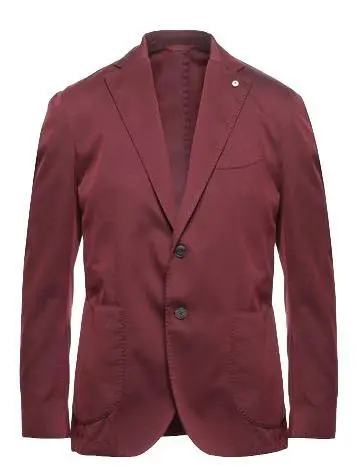 L.B.M. 1911 L. B.m. 1911 Blazer Size Cotton, Mohair Wool - Red