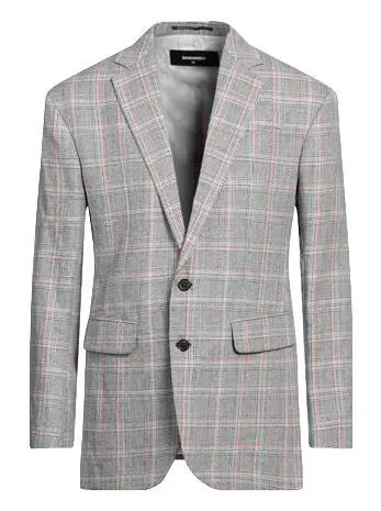 Dsquared2 Blazer Size Linen, Cotton - Black