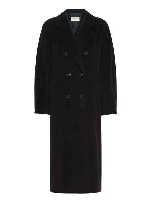 Max Mara Double-breasted Coat - Black