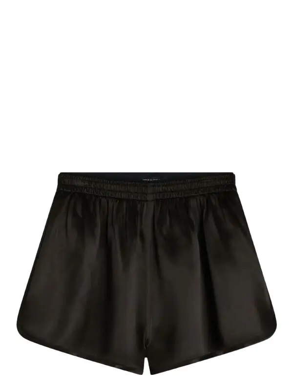 Phoebe Philo Satin Track Shorts - Multicolor