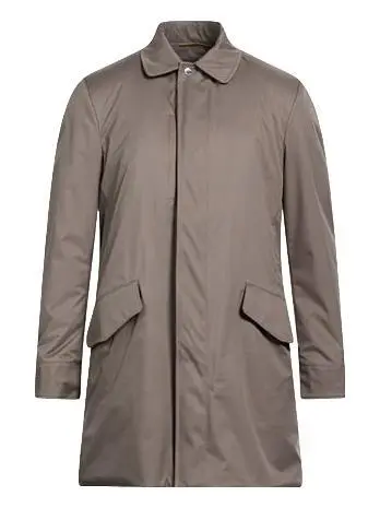 MOORER Single-breasted Coat - Grey