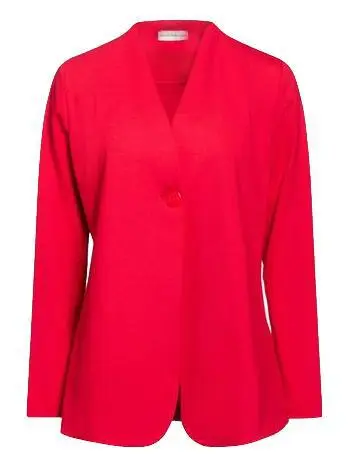 MARIA BELLENTANI Single-breasted Blazer - Red