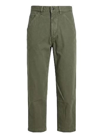 Incotex Military Cotton Elastane Slacks - Green