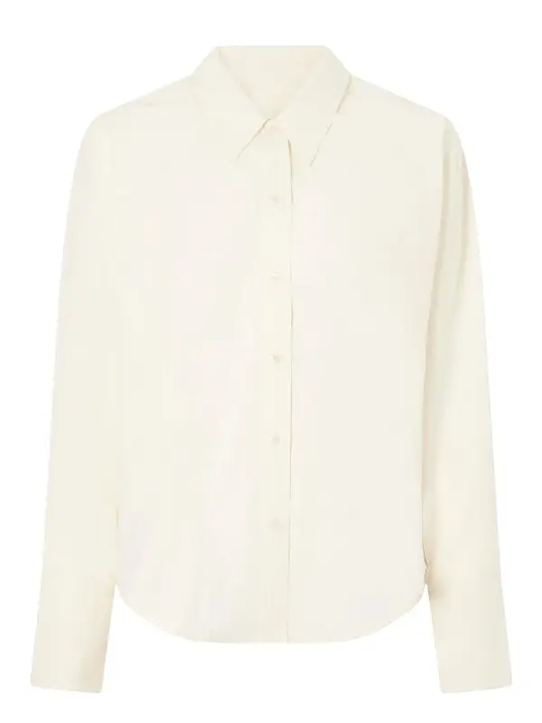 Ossou Ridge Cotton Shirt - Neutrals